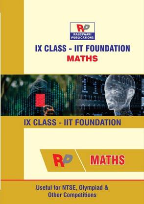 IIT Foundation Mathematics For Class 9: Buy IIT Foundation Mathematics For Class 9 by P.V.RAMA ...