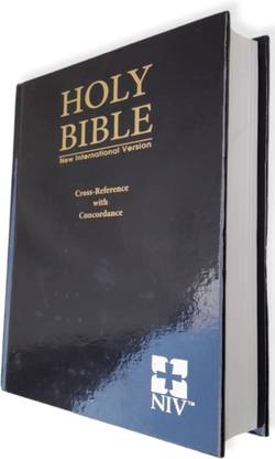 The Holy English Niv Bible Cross-Reference With Concordance | With ...