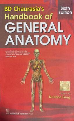 BD Chaurasia's Handbook Of General Anatomy: Buy BD Chaurasia's Handbook ...