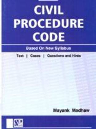 Civil Procedure Code: Buy Civil Procedure Code by Singhal law ...
