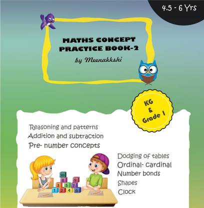 Math Concept Practice Book-2 Of Number Bonds For Ukg/ Kg2/ Kindergarten ...