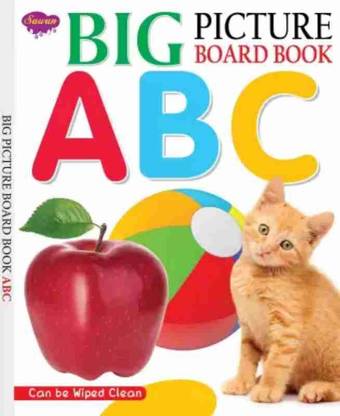 My First Board Book Of Alphabet Single Picture: Buy My First Board Book ...