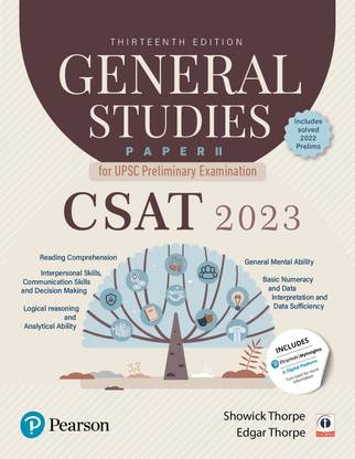 General Studies Paper II For UPSC Preliminary Examination - CSAT - 2023 ...