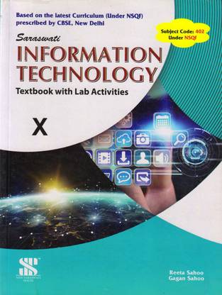 Saraswati Information Technology For Class - 10 (Cbse Textbook With Lab ...