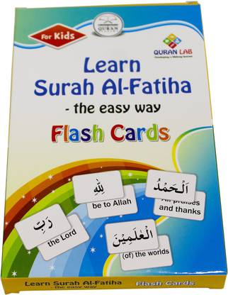 Flash Cards Learn Surah Al-Fatiha In English: Buy Flash Cards Learn ...