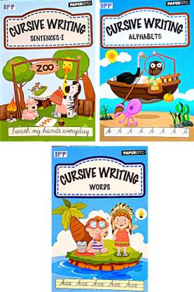 Cursive Handwriting Practice Books. English Cursive Writing Practice ...