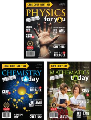 MTG Monthly Magazines Of September 2022 - Physics For You, Chemistry ...