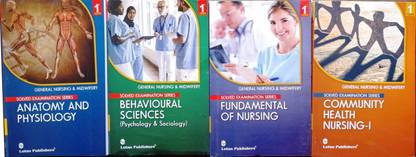 GNM 1st YEAR SOLVED EXAMINATION SERIES- Set Of 4 Books - Anatomy ...
