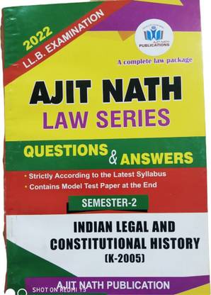 Practice Book For LLB Semester 2nd Question Paper With Syllabus And ...
