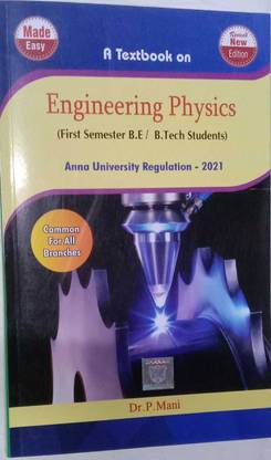 Engineering Physics 2021 Regulation: Buy Engineering Physics 2021 ...