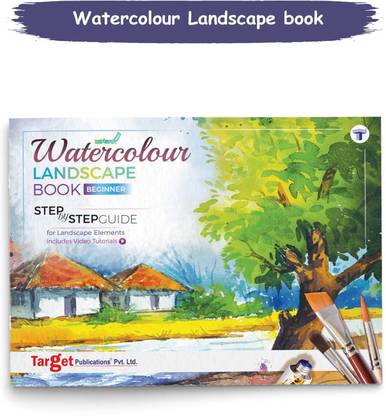 Landscape Painting Book | Artist Level - Beginner | Step By Step Guide ...