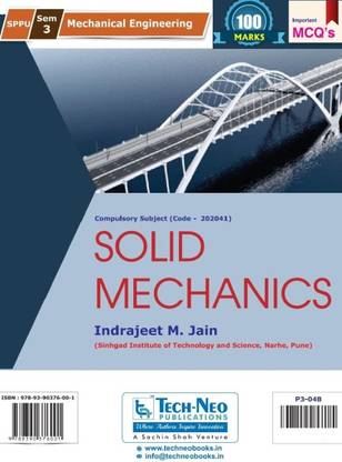 Solid Mechanics For SPPU Sem 3 Mechanical Engineering And Automobile Engineering Course Code ...