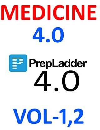 Medicince Vol-1,2 Prepladder 4.0 Colour Sprial-Bound 2022-2023: Buy ...