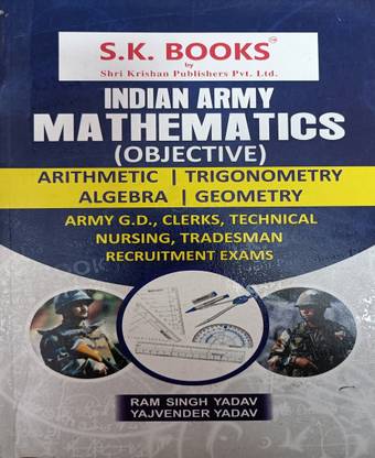Indian Army Mathematics (Objective) 2023 In English Useful For Army GD ...