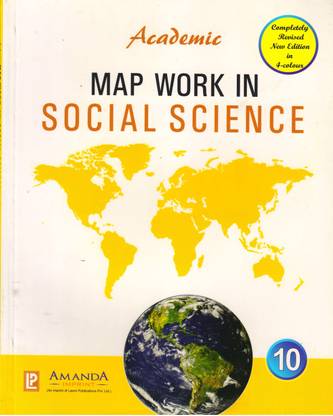 Academic Map Work In Social Science Class 10: Buy Academic Map Work In ...