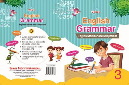 Unique English Grammar Book For Children Class 3 Level 3 English ...