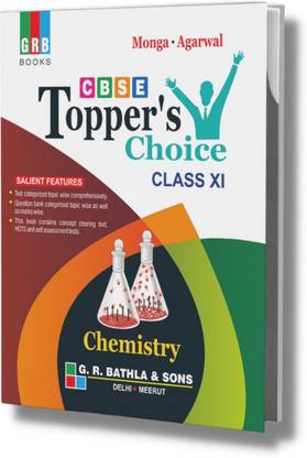 Topper’s Choice Chemistry Class XI - CBSE Board: Buy Topper’s Choice ...