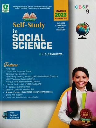 EVERGREEN CBSE SELF-STUDY IN SOCIAL SCIENCE CLASS 9 ( FOR 2023 Exams ...