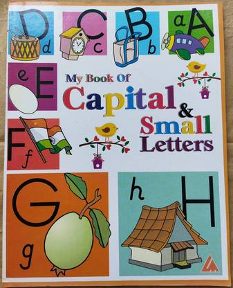 My Book Of Capital & Small Letter - Writing Book For All Children, Kids ...