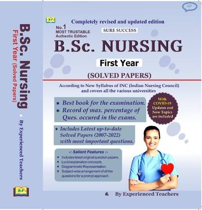 BSc Nursing 1st First Year Solved Papers With COVID-19 Updates 2023 By ...