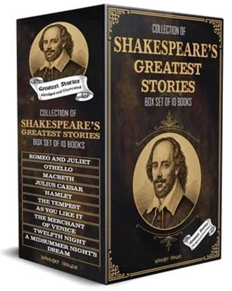 Collection Of Shakespeares Greatest Stories (Box Set Of 10 Books) For ...