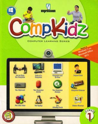 Impression, Comp Kidz Class - 1 Computer Learning Series: Buy ...