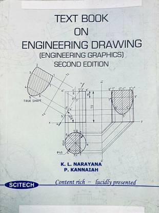 (USED) Text Book On Engineering Drawing (Engineering Graphics ): Buy ...