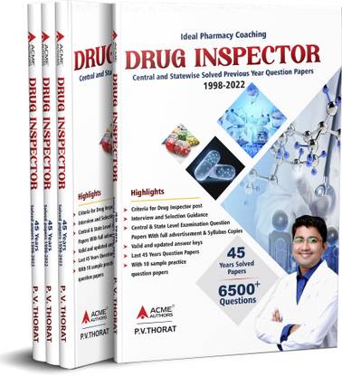 Drug Inspector 45 Year's ( 1998- 2022 ) Previous Year Solved Question ...