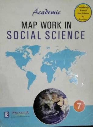 Academic Map Work In Social Science Class 7: Buy Academic Map Work In ...
