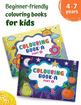 Colouring And Drawing Books For Kids | Practice Copy Color Books For 2 ...