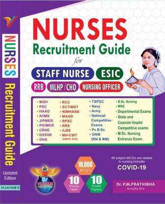 Nurses Recruitment Guide For Staff Nurse, Esic, Rrb, Mlhp/cho, Nursing ...