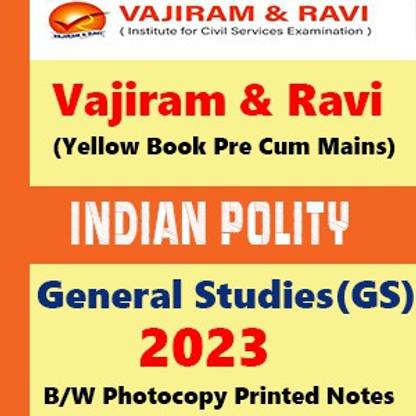 Vajiram & Ravi Indian Polity Book For IAS General Studies(GS)-Yellow ...