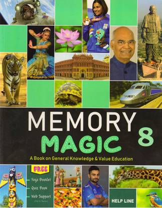 Memory Magic Class - 8 (A Book On General Knowledge & Value Education ...