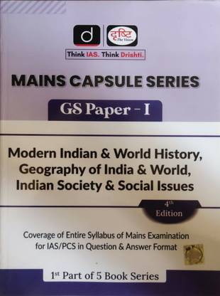 Drishti Ias Mains Capsule Series Gs Paper-1, Modern Indian & World ...