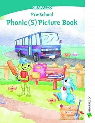 Grafalco Pre-School Phonic (5) Picture Book: Buy Grafalco Pre-School ...