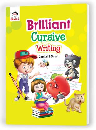 Educart Brilliant Cursive Writing (Capital & Small) Book For UKG (5-7 ...