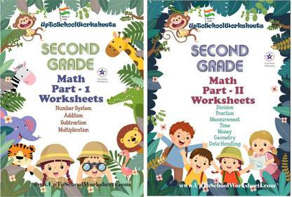 Math Worksheet For Class 2 - CBSE/ICSE - Answers Provided: Buy Math ...