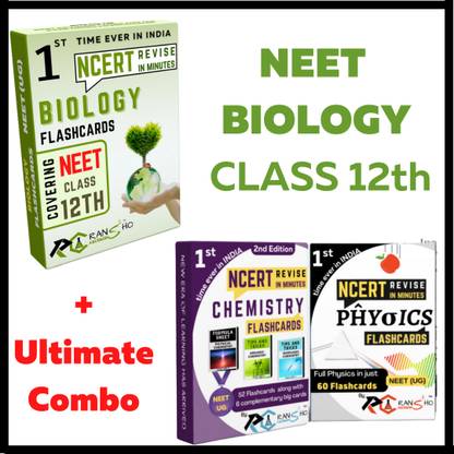NCERT Based Class 12th Biology + Ultimate Combo Flashcards With ...