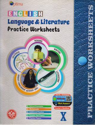 Optima English Language & Literature Practice Worksheets With Companion Class 10: Buy Optima ...