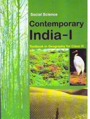 NCERT GEOGRAPHY(Contemporary India - I) TEXTBOOK FOR CLASS-IX(9th): Buy ...