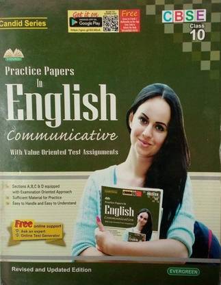 Practice Paper In English Communicative Class 10: Buy Practice Paper In ...