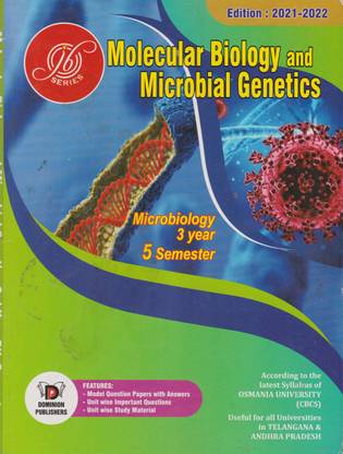 Molecular Biology And Microbial Genetics 3rd Year 5th Semester: Buy Molecular Biology And ...