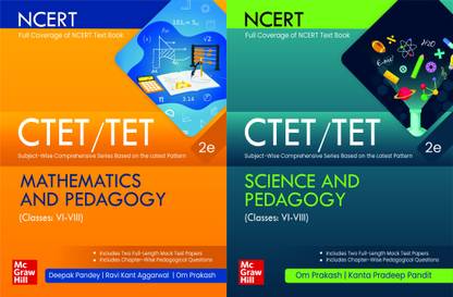 Combo For CTET/TET Books: Mathematics And Pedagogy (Classes VI-VIII ...