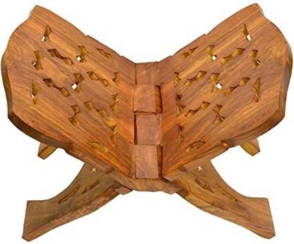 Santarms Pooja Book Stand/Rehal/Wooden holy Book Stand/Book Stand ...