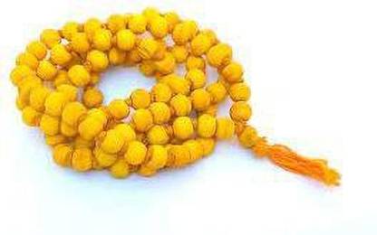 PRASHITA CREATION SHREE SATI Original Haldi Mala/Natural Turmeric Mala ...