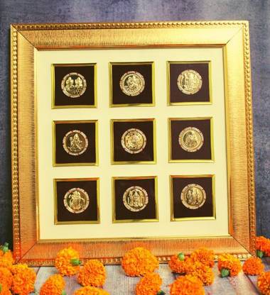 AAJYAM Shri mahalaxmi Religious Frame Price in India - Buy AAJYAM Shri ...