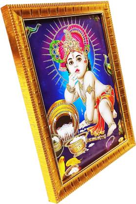 AOS Bal Krishna/bal Gopal/bal roop/Baby Child Playing Kanha ji Photo ...