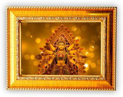 Nuoshopping Durga Maa Nav Roop Photo Frame,Durga Maa Photo Frame ,Durga ...