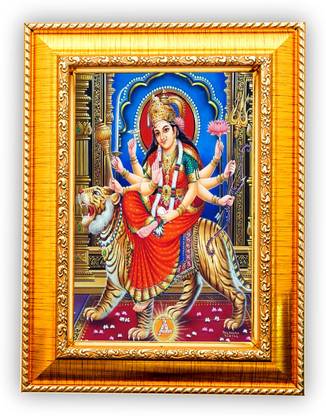 Nuoshopping Durga Maa Nav Roop Photo Frame,Durga Maa Photo Frame ,Durga ...