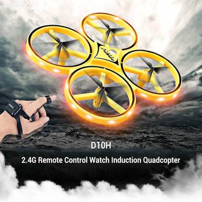 InsideHome 2.4G Gravity Sensor RC and Hand controllable Drone ...